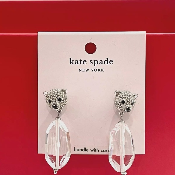 kate spade | Jewelry | Kate Spade Polar Bear Artic Friends Crystal Drop ...